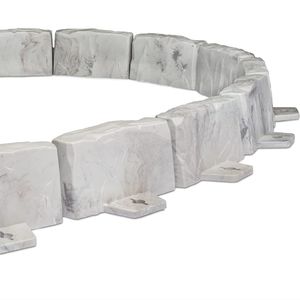 unbranded | Other | Decorative No Dig Gray Stone Look Garden Edging 5 ...